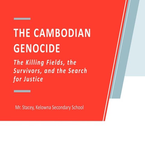 The Rise And Fall Of The Khmer Rouge Regime Pptpptx