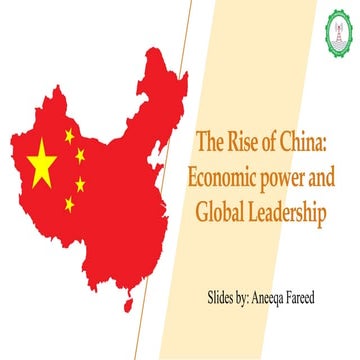 The Rise of China economic power and global leadership.pptx