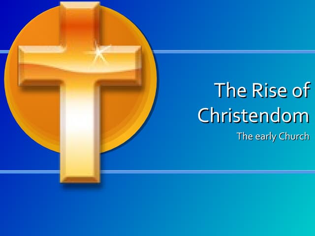 History Of Christianity | PPT
