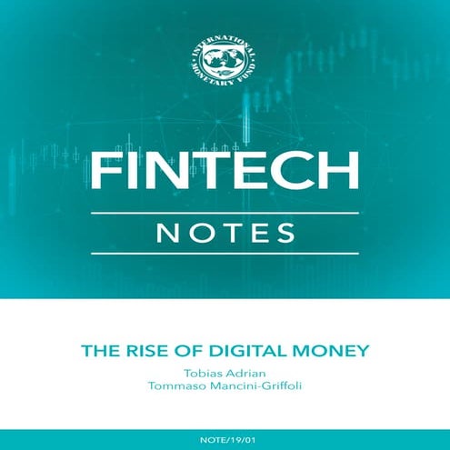 The Rise of Digital Money Report Imf | PDF | Credit Cards | Personal Debt