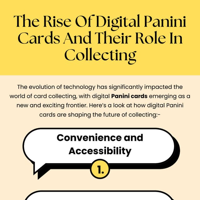 The Rise of Digital Panini Cards and Their Role in Collecting | PDF