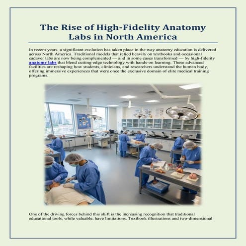 Human Anatomy Dissection Course - idissect.ca