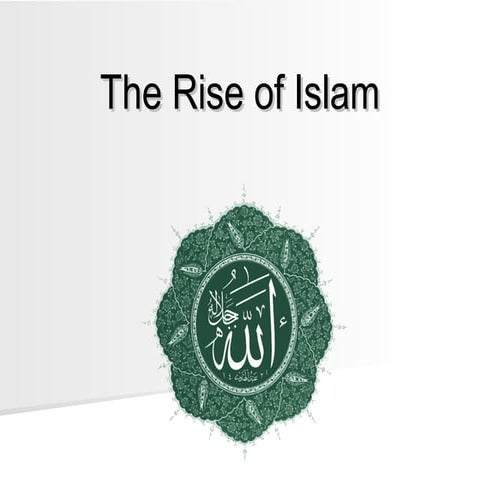 The rise of_islam | PPT