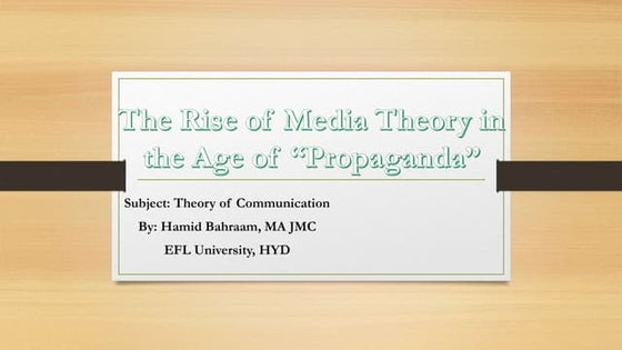 Propaganda | PPT