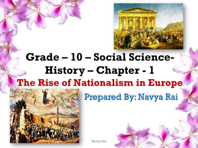 class 10 ch 1 History | PDF