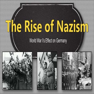 Democracy and the Rise of Nazism in Post-war Germany | PPTX