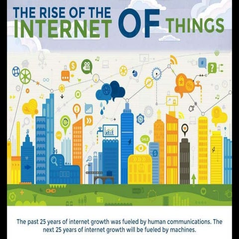 The rise of the internet of things | PPTX