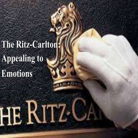 The Ritz Carlton | PPTX