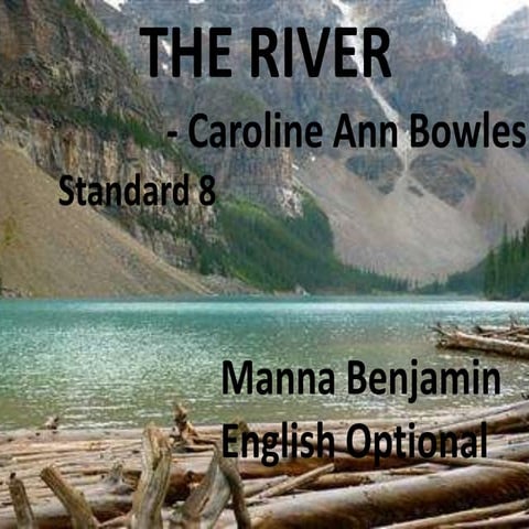 The River - poetic devices | PPTX