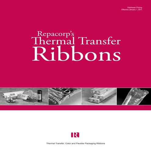 REPACORP: Thermal Transfer Ribbons Catalog | PDF