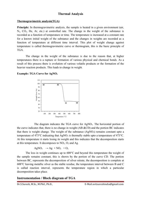 Differential thermal analysis | PPT