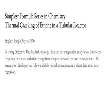 Thermal cracking ethane 01 | PPTX