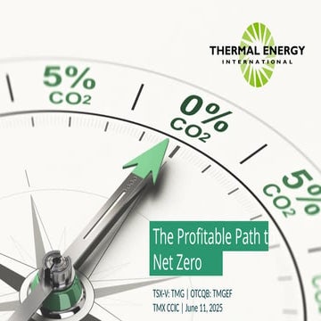 Thermal Energy Investor slide deck - June 2025 | PPTX
