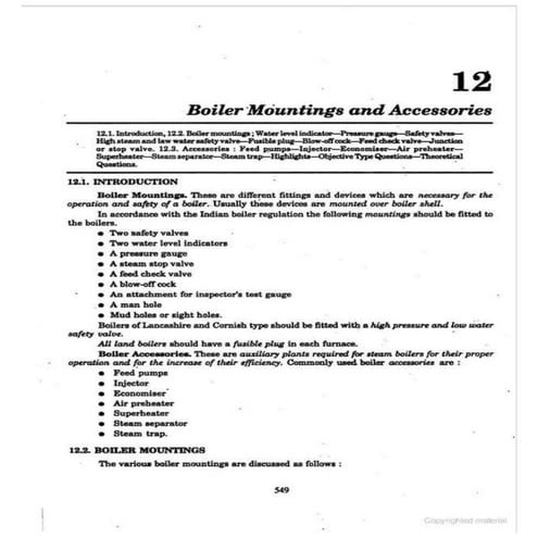 Thermal engineering by rk rajput chapter 12 | PDF
