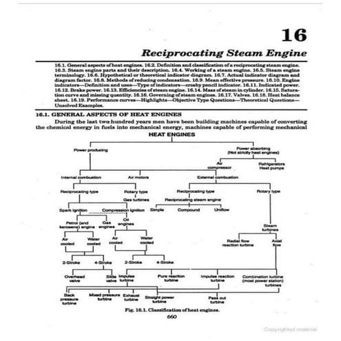Thermal engineering by rk rajput chapter 16 | PDF