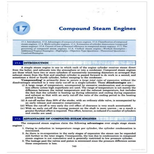 Thermal engineering by rk rajput chapter 17 | PDF