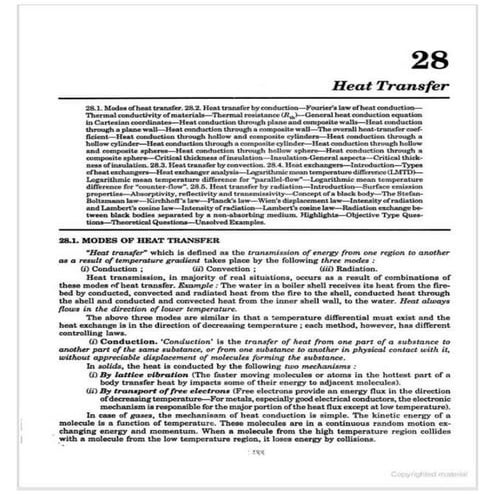 Thermal engineering by rk rajput chapter 28 | PDF