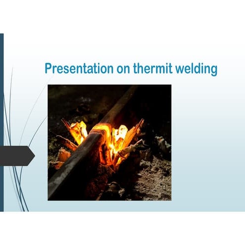 thermit welding.pDF | Chemistry | Science