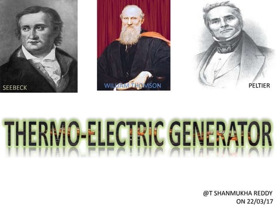 Thermoelectricity | PPT