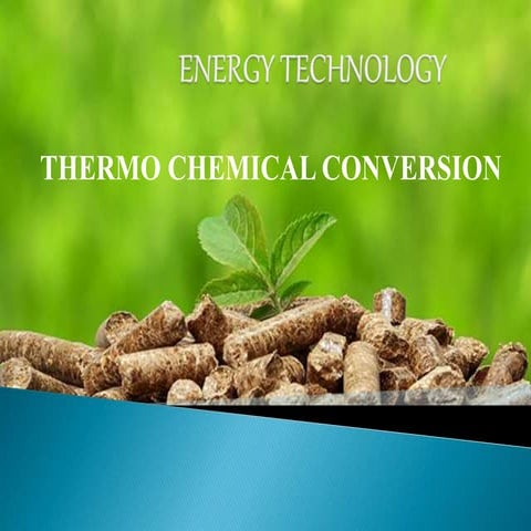 Thermo chemical conversion | PPT