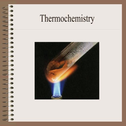 Thermochemistry | PPT