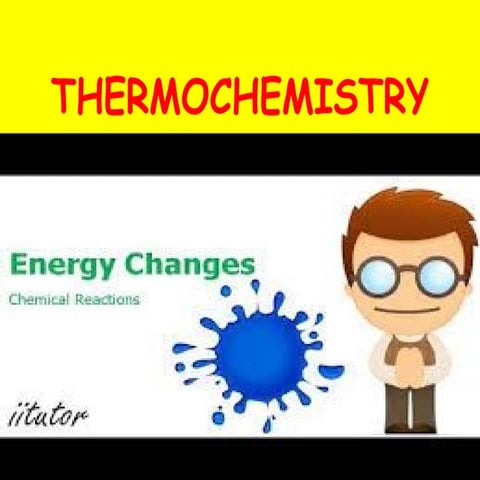 THERMOCHEMISTRY.pptx materials for Chemistry | PPTX