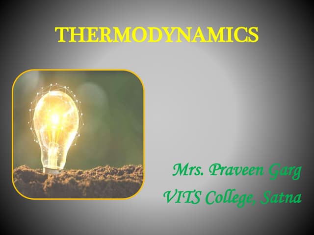 1st AND 2nd ORDER PHASE TRANSITION | PPTX