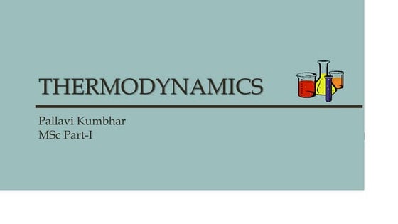 Thermodynamics | PPT