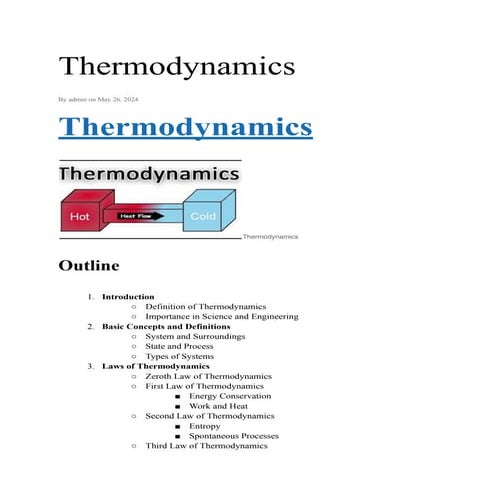 thermodynamics, equilibrium, energy, Work | PDF | Chemistry | Science