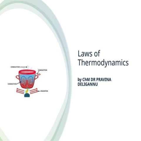 Thermodynamics-first, second, third, zeroth law | PPTX