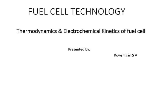 Fuel cell | PPT