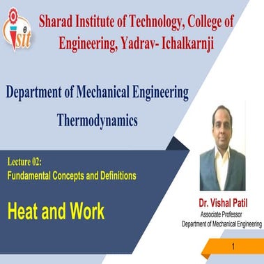 Thermodynamics Fundamental Concepts Heat and Work.pptx