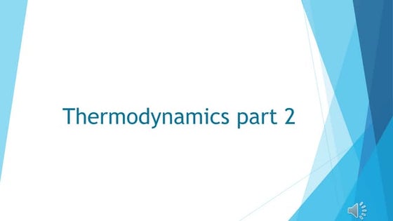 BASIC THERMODYNAMICS | PPT