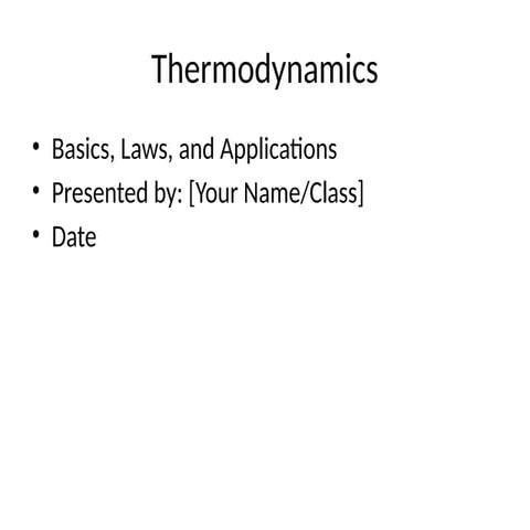 Thermodynamics basics in engineering.pptx