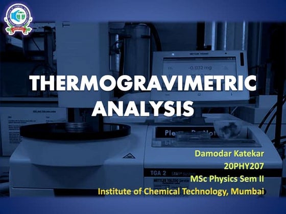 Tga evaluation mettler toledo | PDF