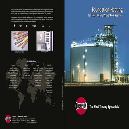 Thermon- Foundation Heating - Brochure | PDF