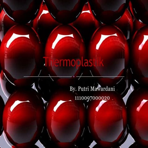 Thermoplastik | PPTX