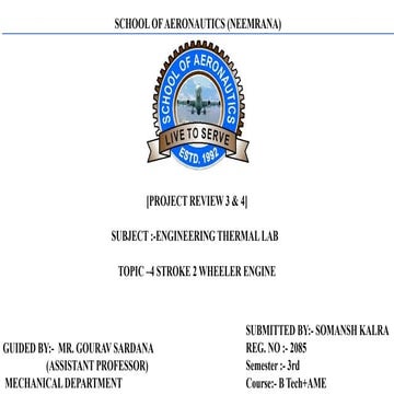 Thermo Project Review 3 & 4.pSeminarSeminarptx | PPTX