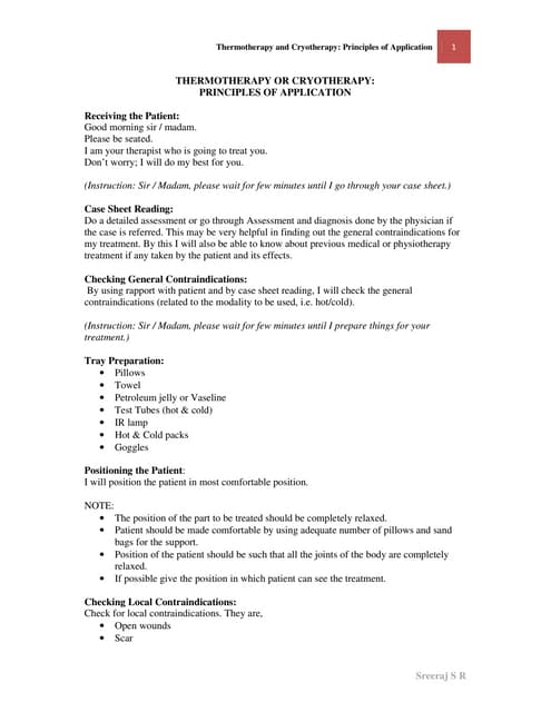 ULTRAVIOLET RADIATION THERAPY (UVR) | PDF