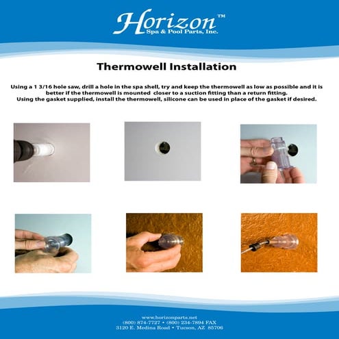 Thermowell installation | PDF