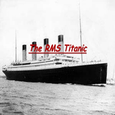 The RMS Titanic | PPTX