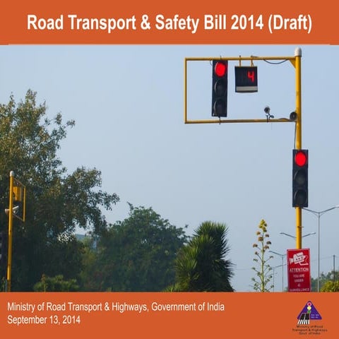 The Road Safety & Transport Bill 2014 | PDF