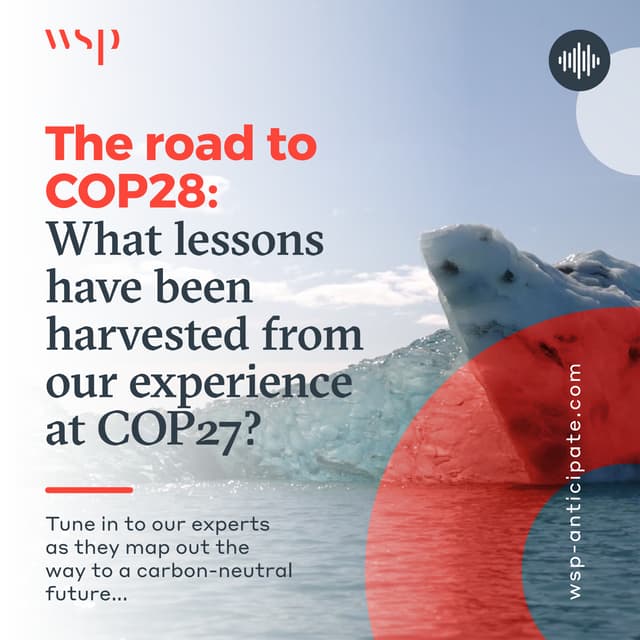 The road to COP28 What lessons have been harvested from our experience ...