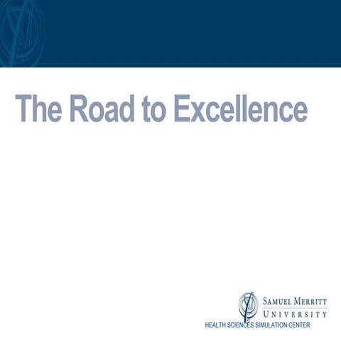 The road to excellence | PPTX