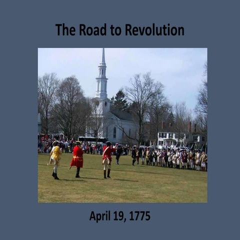 The road to revolution | PPTX