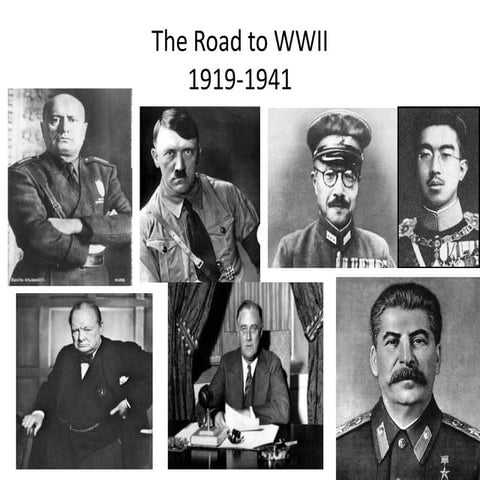 The road to wwii | PPTX | Death, Injury, or Military Conflict ...