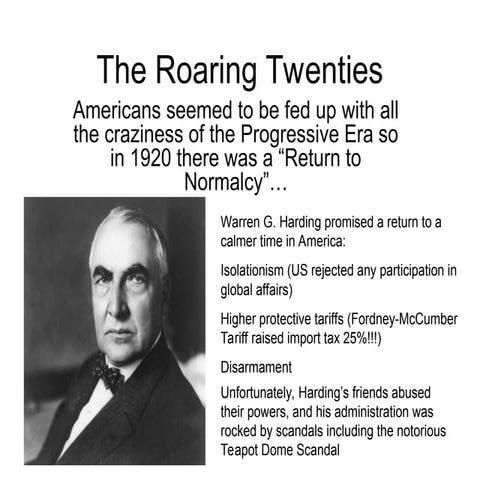 The Roaring 20s PowerPoint 20s powerpoin | PPT