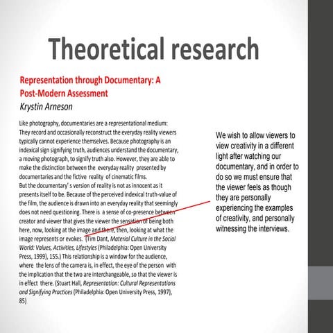 Theoretical research | PPTX