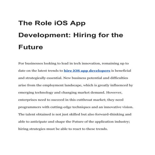 Mobile App Development Project Timeline- Phase-by-Phase Breakdown | PDF