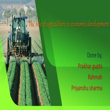 The role of agriculture in economic development.pptx
